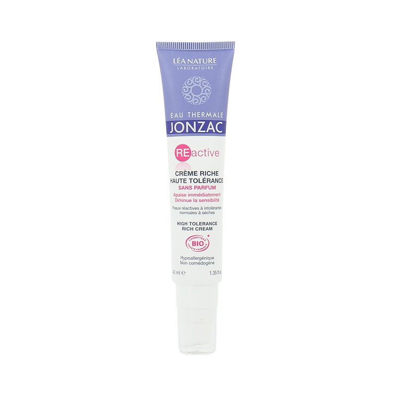 Rich cream - sensitive and intolerant skin - dry skin | Eau Thermale Jonzac